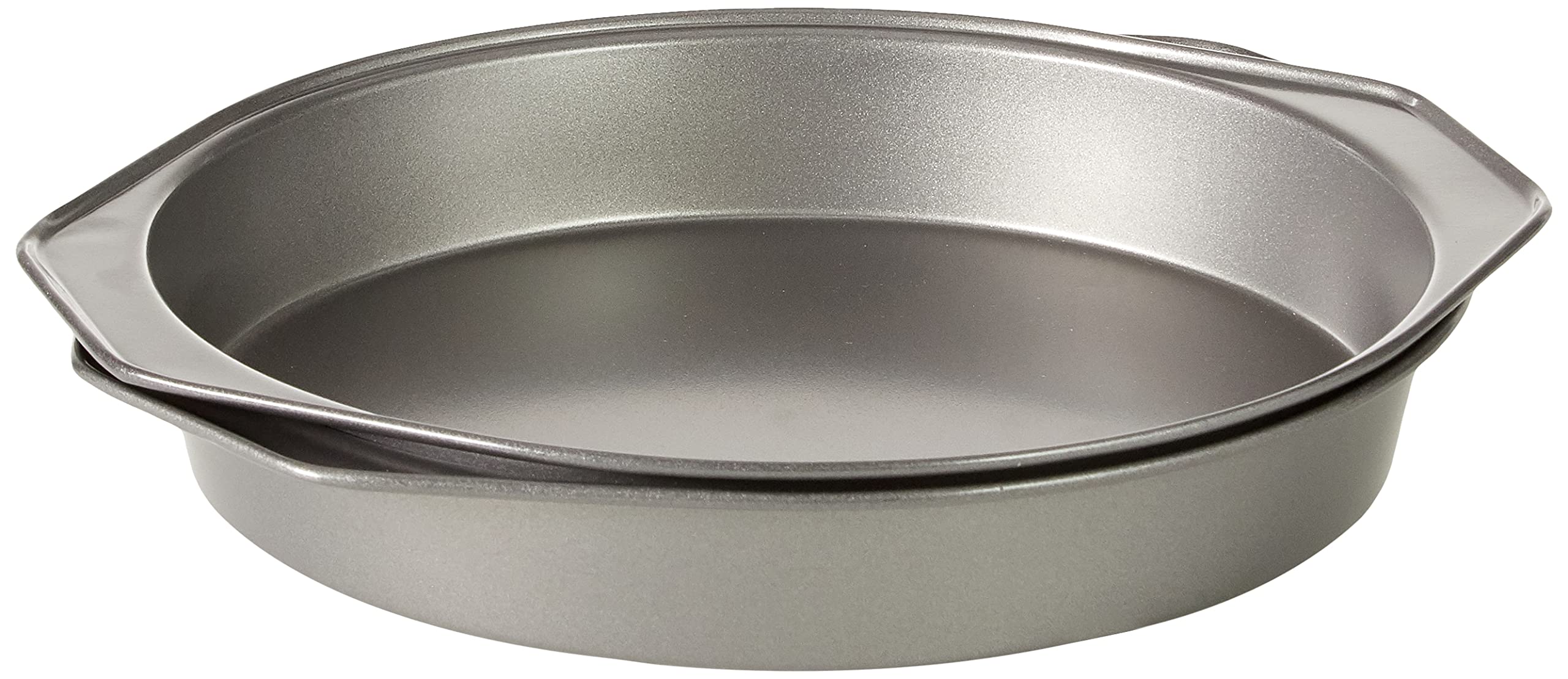 Amazon Basics Nonstick Round Baking Cake Pan, 9 Inch, Set of 2