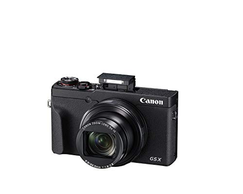 Canon PowerShot G5 X Mark II Digital Camera w/ 1 Inch Sensor, Wi-Fi & NFC Enabled, Black (3070C001)