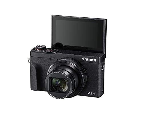 Canon PowerShot G5 X Mark II Digital Camera w/ 1 Inch Sensor, Wi-Fi & NFC Enabled, Black (3070C001)