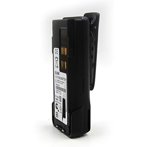 elxjar (2-Pack) 7.4V 2600mAh PMNN4409AR Replacement Two-Way Radio Battery for Motorola XPR7350 XPR7580 XPR7550 XPR3300 APX4000 APX1000 XPR3300 XPR3500 XPR7550 XPR7580 XPR7350 DP4400 PMNN4448