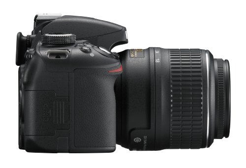 Nikon Digital Single-lens Reflex Camera D3200 Kit Lens Af-s Dx Nikkor 18-55mm F/3.5-5.6g Vr Included Black D3200lkbk - International Version (No Warranty)