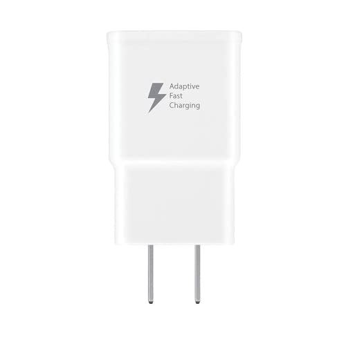 Samsung Galaxy Tab E 9.6 Adaptive Fast Charger Micro USB 2.0 Cable Kit! [1 Wall Charger + 5 FT Micro USB Cable] Adaptive Fast Charging uses Dual voltages for up to 50% Faster Charging! Bulk Packaging