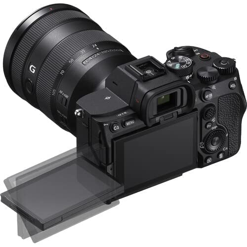 Sony A7 IV Mirrorless Digital Camera with 28-70mm Lens Bundle with Gadget Bag, 64GB SDXC Card (2Pc), Monopod, Dually Charger, More | Sony Alpha 7 IV