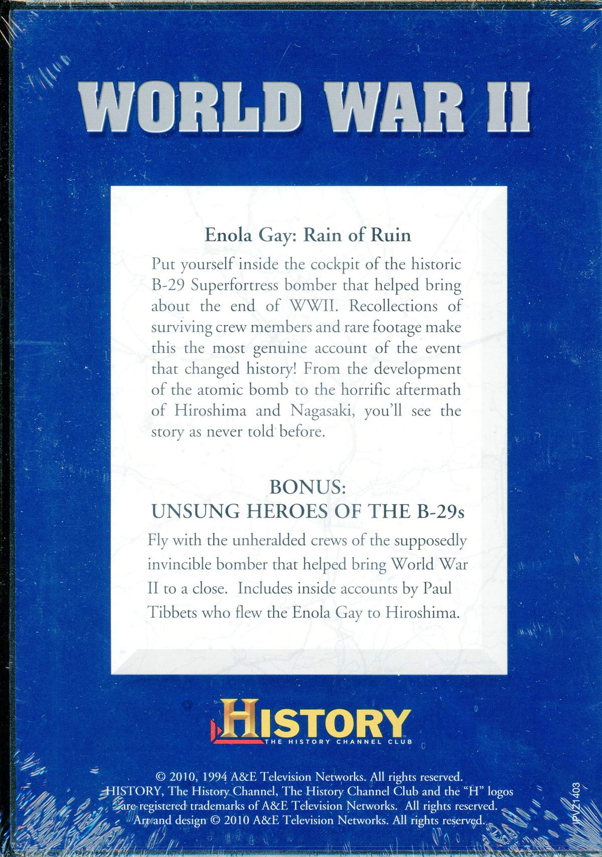 Enola Gay: Rain of Ruin World War 2 The History Channel