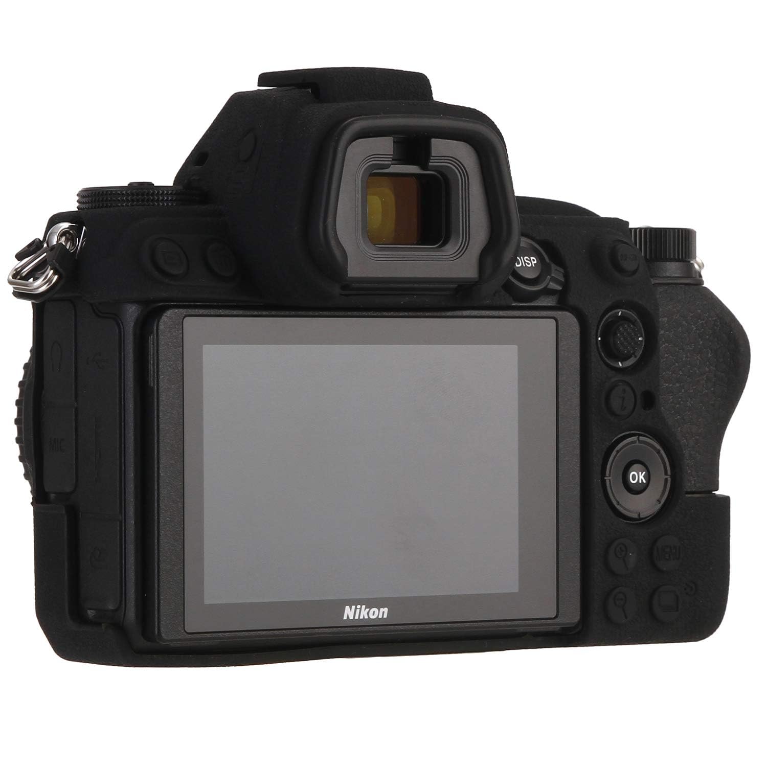 Easy Hood Camera Case Compatible with Nikon Z6 Z7 Z6 II Z7 II Digital Camera, Anti-Scratch Soft Silicone Rubber Housing Case Shell Protective Camera Cover Skin Protector (Black)