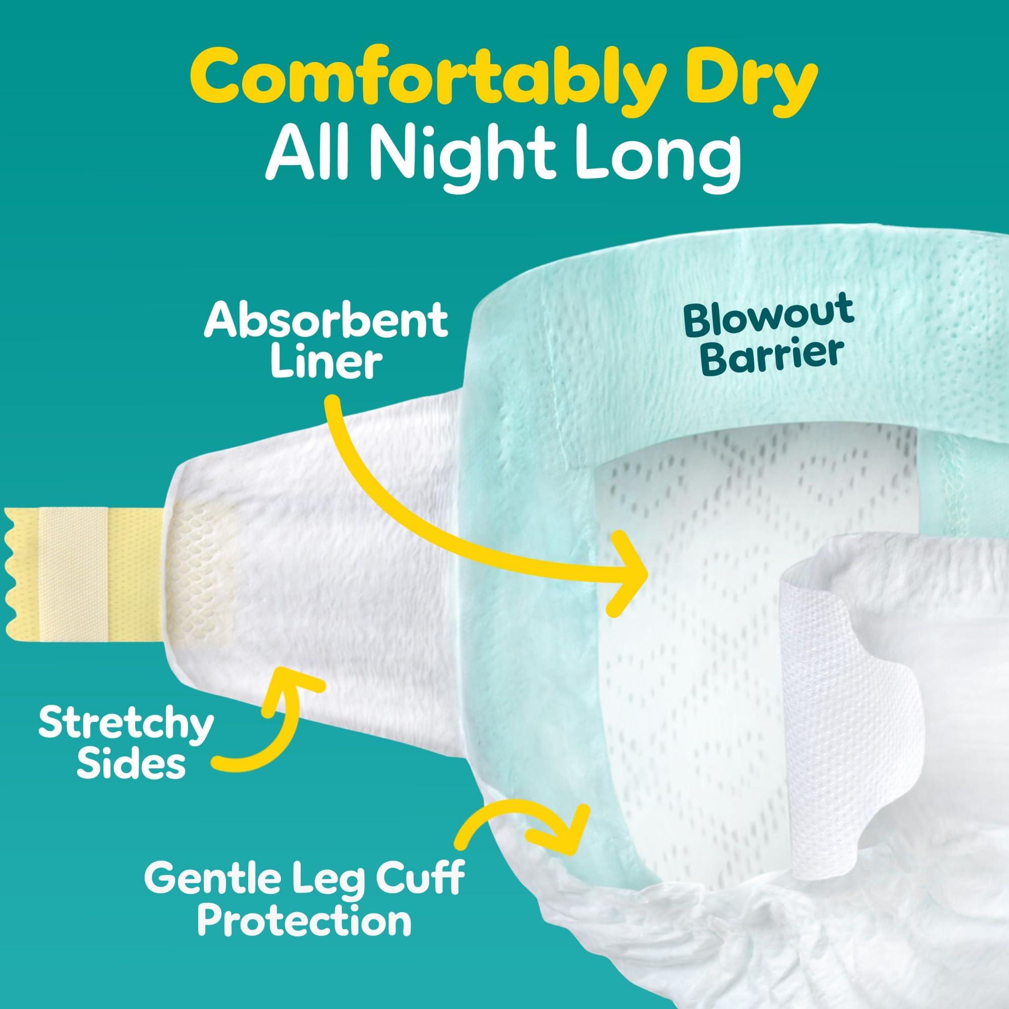 Diapers Size 4, 150 Count - Pampers Swaddlers Disposable Baby Diapers (Packaging & Prints May Vary)