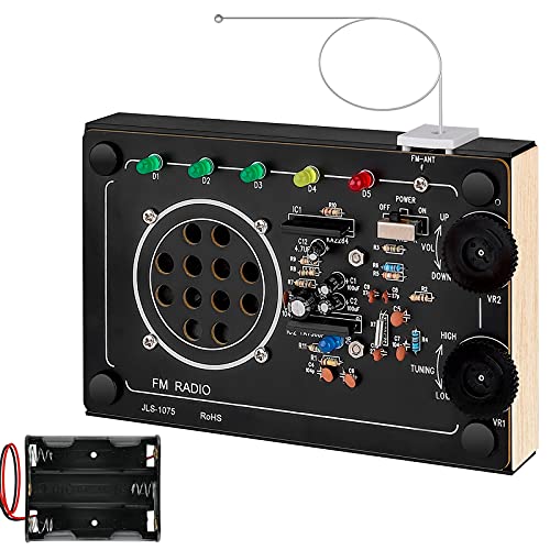 DIY Radio FM Receiver Kit - MakerFocus FM Radio Kits Build Your Own Radio Soldering Project for Beginners Kids Students Adults to Learn