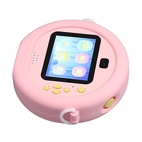 Vbestlife 2.4 inch Digital Camera, Portable Selfie IPS Camera, Mini Children's Toy Camera, one Button Smart Focus Free, with Soft Silicone Materials, 600 mAh Battery, Gifts for Birthday