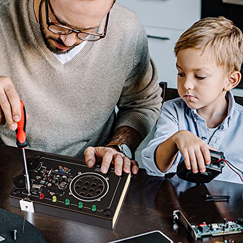DIY Radio FM Receiver Kit - MakerFocus FM Radio Kits Build Your Own Radio Soldering Project for Beginners Kids Students Adults to Learn