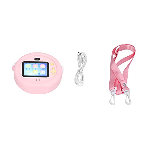 Vbestlife 2.4 inch Digital Camera, Portable Selfie IPS Camera, Mini Children's Toy Camera, one Button Smart Focus Free, with Soft Silicone Materials, 600 mAh Battery, Gifts for Birthday
