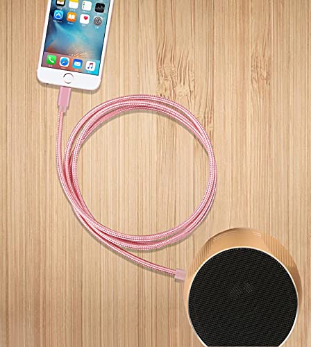 Aux Cord for iPhone, Lightning to 3.5mm Audio Nylon Braided Cable for iPhone 12 11 XS XR X 8 7 6 iPad iPod to Car/Home Stereo/Headphone/Speaker, Apple MFi Certified Headphone Jack Adapter