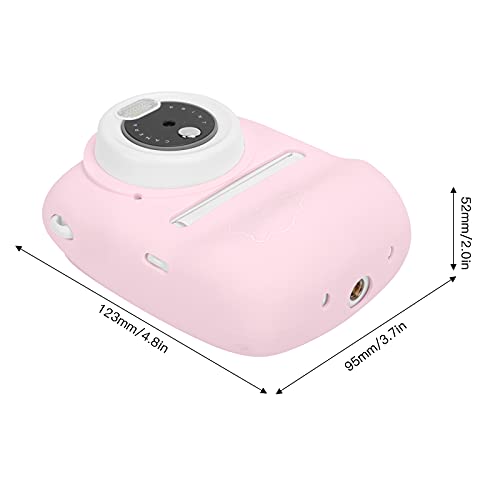 EBTOOLS Kids Digital Camera, 2.4inch IPS Display Kids Video Selfie Camera, Support up to 32GB Memory Card, Gifts for Children(Pink)
