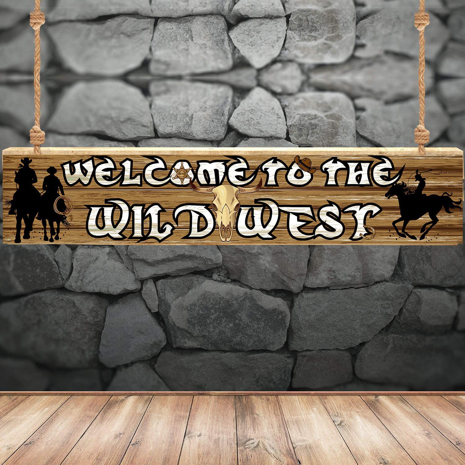 Western Party Decoration Supplies Western Cowboy Themed Banner Supplies Western Party Backdrop Photo Booth Wall Party Décor