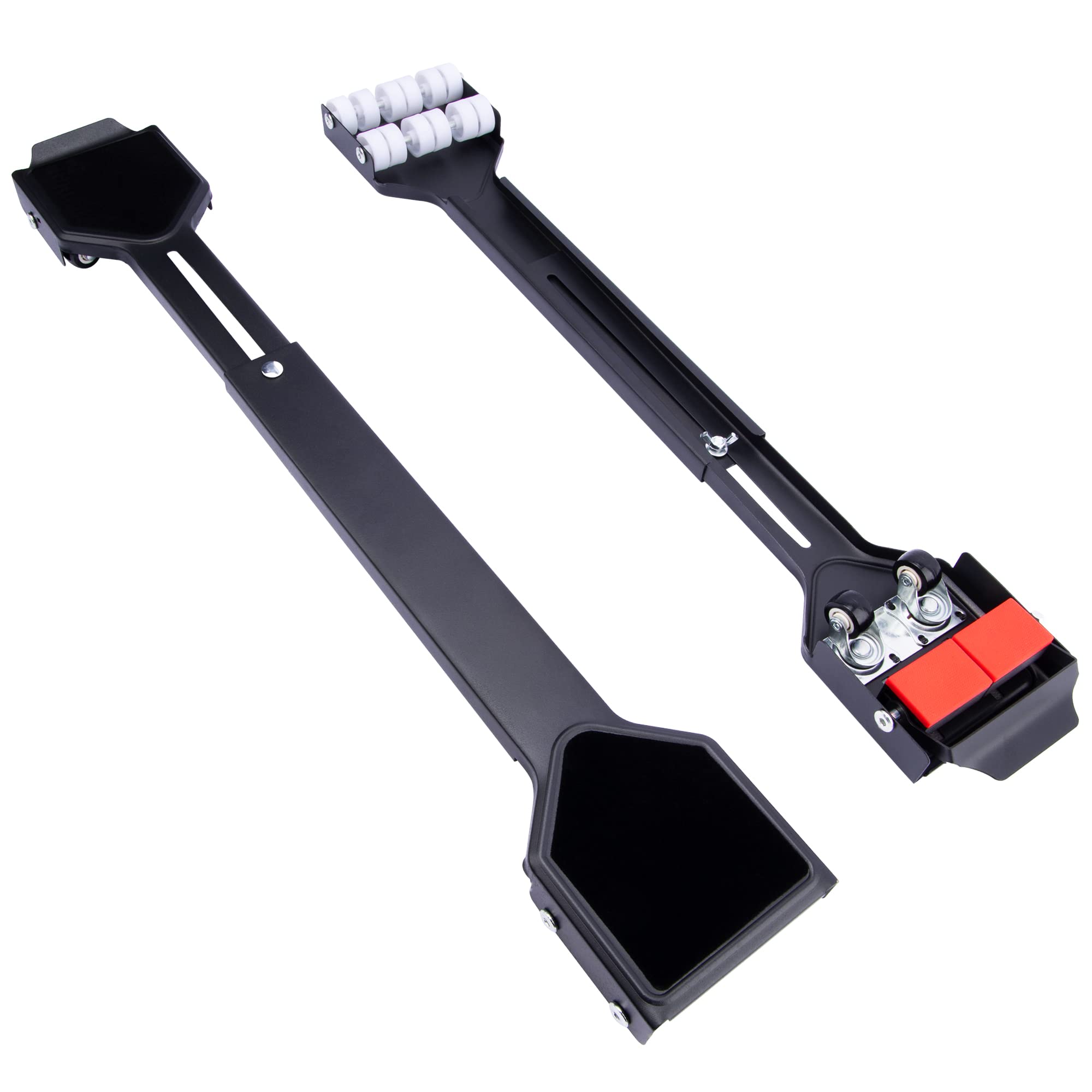 Appliance Mover, Large Adjustable Base with Wheels (2 pcs), Extendable Appliance Roller with Universal Wheels for Washer and Dryer, Wheels for Furniture, Heavy Duty Appliance Dolly Mobile Rollers