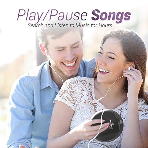 Coby Portable Compact Anti-Skip CD Player β Lightweight & Shockproof Music Disc Player w/ Pro-Quality Earbuds - For Kids & Adults - Home Car & Travel