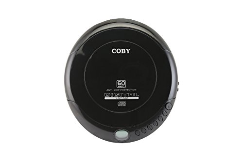 Coby Portable Compact Anti-Skip CD Player β Lightweight & Shockproof Music Disc Player w/ Pro-Quality Earbuds - For Kids & Adults - Home Car & Travel