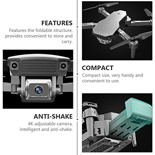 Abaodam 1 Set 4K Camera Drone Professional Aerial Photography Camera (Dual Cameras)