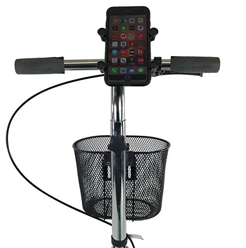 KneeRover Universal Deluxe Phone Holder Mount Designed for Knee Scooters