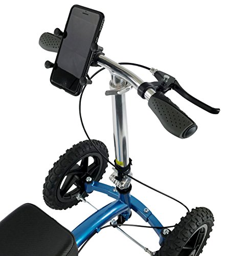 KneeRover Universal Deluxe Phone Holder Mount Designed for Knee Scooters