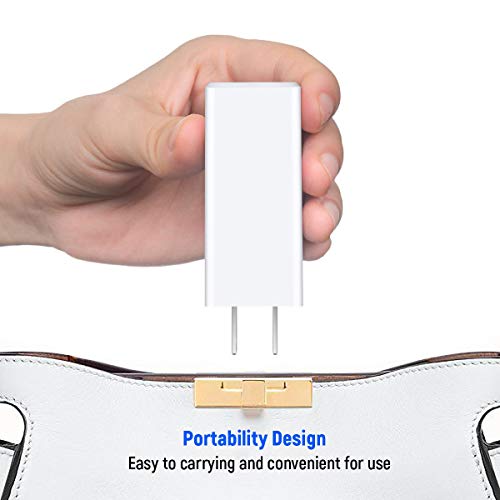 USB C Charger [GaN Tech] 65W Dual Port PD Wall Charger with 5ft USB C Cable for MacBook, USB C Laptops, iPad Pro, iPhone12, Galaxy, Pixel and More (Black)