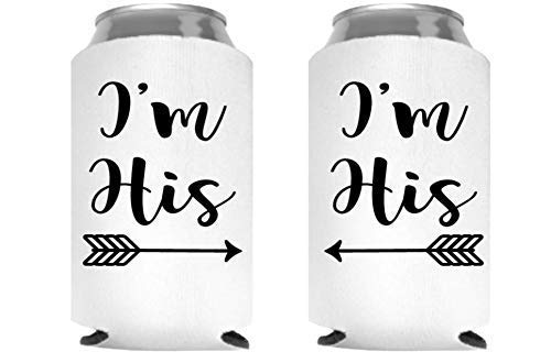 Gift for Gay Men, Engagement Wedding Present Idea for Couple, Two Grooms Bachelor Party (I'm His)