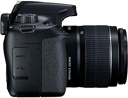 Canon Intl. EOS 4000D DSLR Camera with EF-S 18-55mm F/3.5-5.6 III Lens, ActionPro Bundle Includes 64 GB SanDisk Memory Card, Tripods, Flash, Bag, Filters and More (Large Kit) A