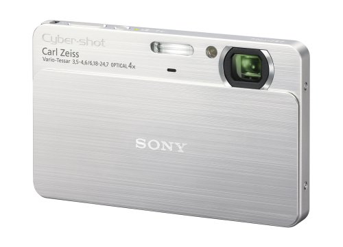 Sony Cybershot DSC-T700 10MP Digital Camera with 4x Optical Zoom with Super Steady Shot Image Stabilization (Silver)