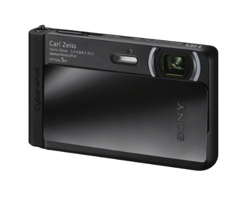Sony DSC-TX30/B 18 MP Digital Camera with 5x Optical Image Stabilized Zoom and 3.3-Inch OLED (Black)