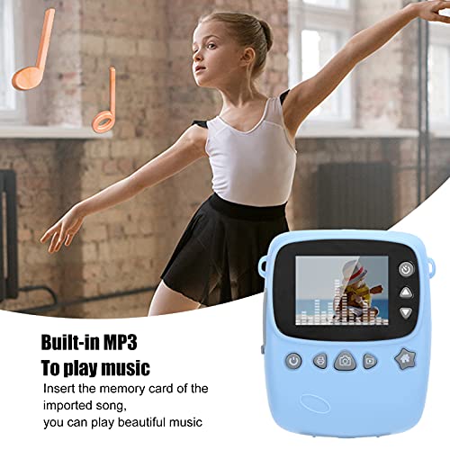EBTOOLS Kids Digital Camera, 2.4inch TFT Screen Toddler Toy Camera, Support Up to 32GB Memory Card, for Christmas Birthday Gifts(Blue)