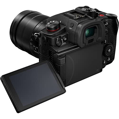 Ultimaxx Essential Bundle + Panasonic Lumix GH6 Mirrorless Camera + 12-60mm f/2.8-4 Lens + 2x SanDisk 64GB Extreme Pro SDXC, Variable Neutral Density Filter, 2x Spare Batteries &Much More(35pc Bundle)