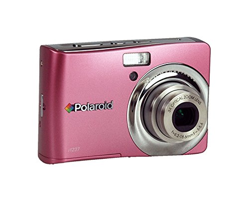 Polaroid CIA-1237PC 12 MP Digital Camera with 3X Optical Zoom, Pink (Refurbished)