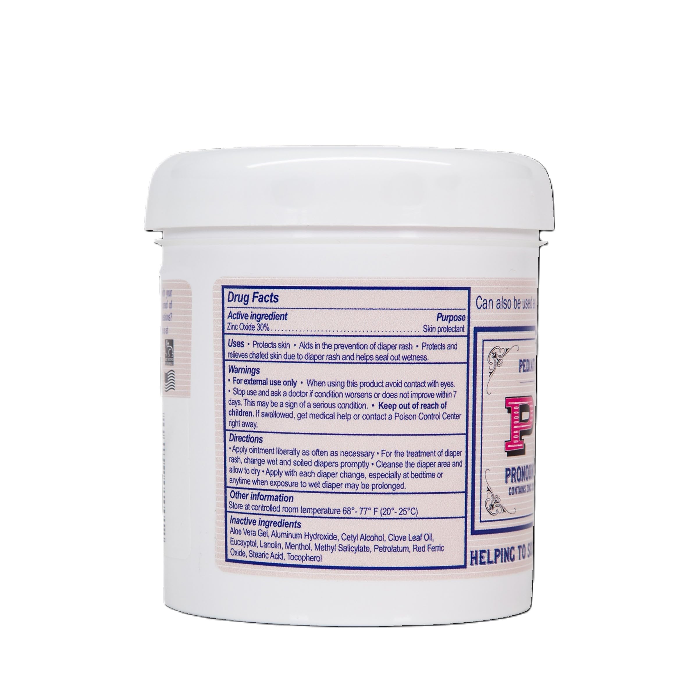 PINXAV Healing Cream, Fast Relief for Diaper Rash, Eczema, Chafing, Bed Sores, Acne, and Minor Cuts and Burns (16 OZ)