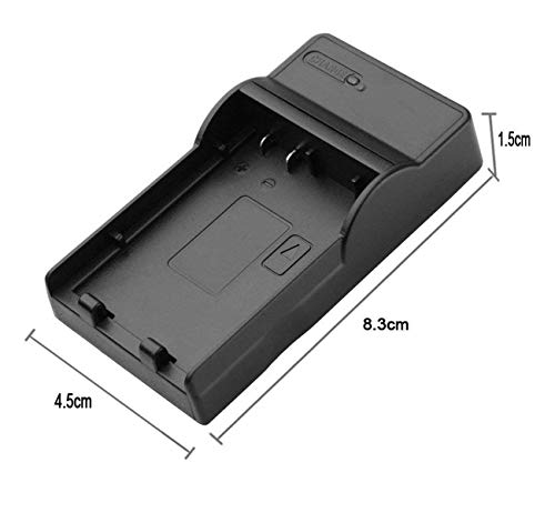 Battery Charger for Sony Alpha ILCE-3000, ILCE-3500, ILCE-5000, ILCE-5100, ILCE-6000, ILCE-6100, ILCE-6100L, ILCE-6100Y, ILCE-6300, ILCE-6400, ILCE-6500 Mirrorless Digital Camera