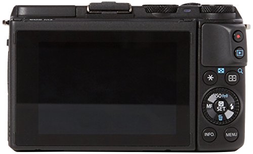Canon EOS M3 24.2MP 1080P Wi-Fi Camera with EF-M 15-45mm is STEM Lens (Black) International Version (No Warranty)