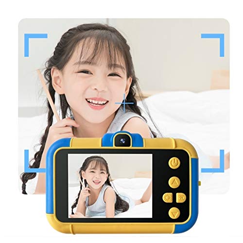 unmarked Selling High-Definition Dual-Camera Photo Children Digital Camera Baby Toytoy (Color : Blue Yellow)