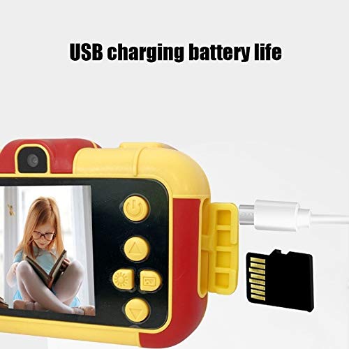 unmarked Selling High-Definition Dual-Camera Photo Children Digital Camera Baby Toytoy (Color : Blue Yellow)