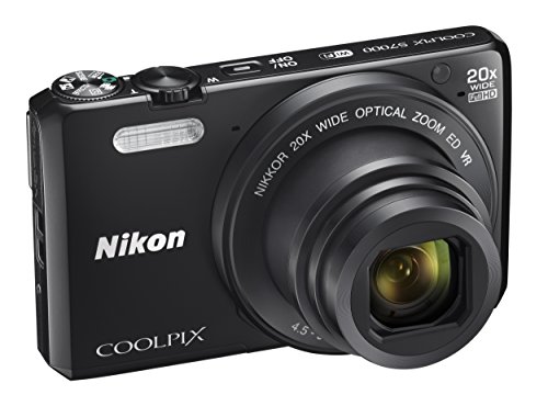 Nikon Coolpix S7000 16 MP Digital Camera with 20x Optical Image Stabilized Zoom 3-Inch LCD (Black)