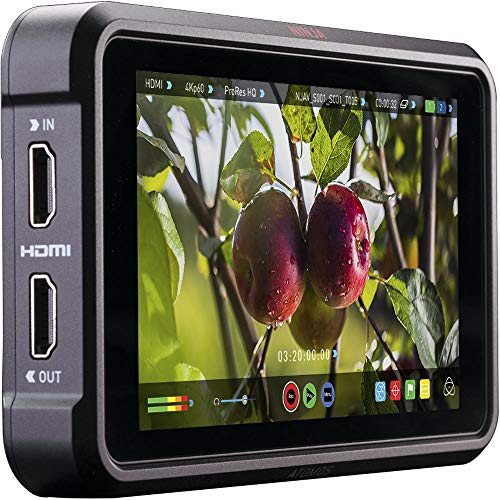 Atomos Ninja V 5" 4K HDMI Recording Monitor with WD Blue 500GB Sata SSD Essential Bundle β Includes: 2X Rechargeable Lithium-Ion Battery + Battery Charger + Microfiber Cleaning Cloth