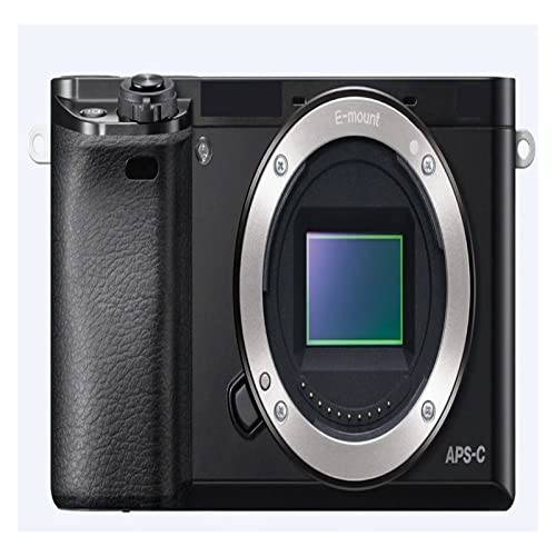 DYOSEN Digital Camera A6000 Mirrorless Digital Camera Body Only Silver ILCE-6000-24.3MP -Full HD Video Digital Camera Photography (Color : B)