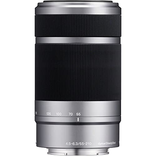 Camera Bundle for Sony Alpha a6000 Mirrorless Digital Camera with 16-50mm and 55-210mm Lenses (White) Must Have Bundle with Wide Angle and Telephoto Lens + Accessories (Renewed)