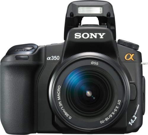 Sony Alpha DSLRA350 14.2MP Digital SLR Camera with Super SteadyShot Image Stabilization (Body Only)