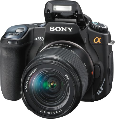 Sony Alpha DSLRA350 14.2MP Digital SLR Camera with Super SteadyShot Image Stabilization (Body Only)