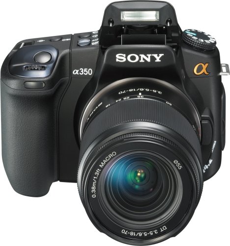 Sony Alpha DSLRA350 14.2MP Digital SLR Camera with Super SteadyShot Image Stabilization (Body Only)