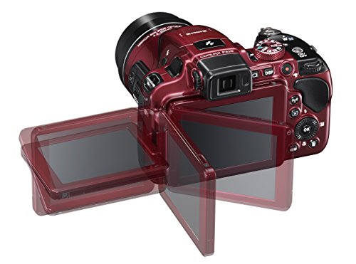 Nikon COOLPIX P610 Digital Camera with 60x Optical Zoom and Built-In Wi-Fi (Red)
