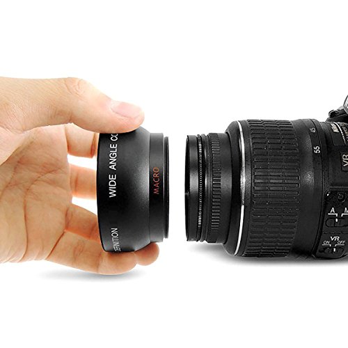 Ultra Deluxe Lens Kit for EOS M6 Mark II, EOS M50, EOS M50 Mark II, EOS M200 with 15-45mm Lens, Fuji X100V - Includes: 7pc 49mm Filter Set + 49mm Wide Angle and Telephoto Lens