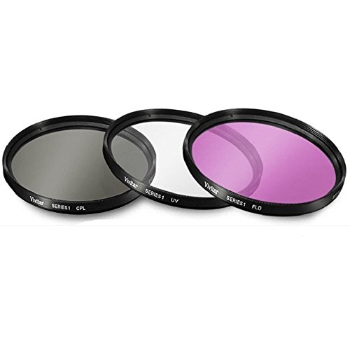 Ultra Deluxe Lens Kit for EOS M6 Mark II, EOS M50, EOS M50 Mark II, EOS M200 with 15-45mm Lens, Fuji X100V - Includes: 7pc 49mm Filter Set + 49mm Wide Angle and Telephoto Lens