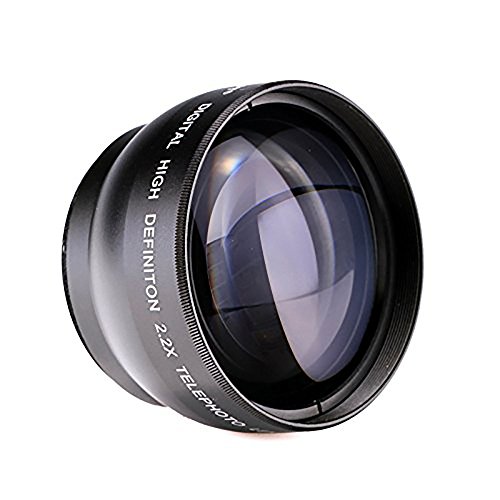 Ultra Deluxe Lens Kit for EOS M6 Mark II, EOS M50, EOS M50 Mark II, EOS M200 with 15-45mm Lens, Fuji X100V - Includes: 7pc 49mm Filter Set + 49mm Wide Angle and Telephoto Lens
