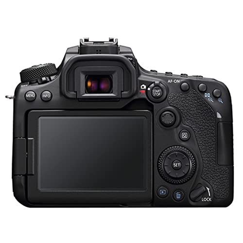 Canon EOS 90D DSLR Camera w/EF-S 18-135mm f/3.5-5.6 is USM Lens + 2X 64GB Memory + Hood + Case + Filters + Tripod + More (35pc Bundle)