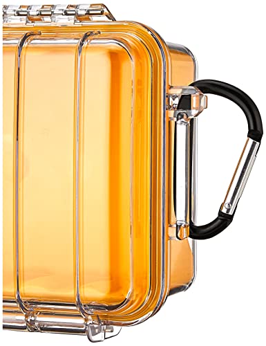 Pelican 1050 Micro Case - for iPhone, GoPro, Camera, and more (Yellow/Clear)