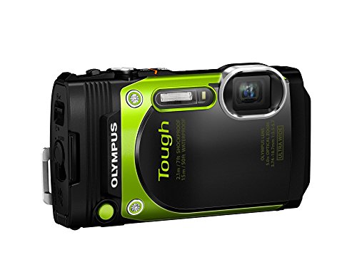 Olympus TG-870 Tough Waterproof Digital Camera (Green)